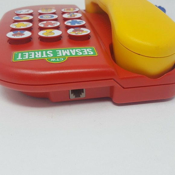 Toys | Vintage 1999 Sesame Street Elmo Computer Phone Comfy Phone Only ...